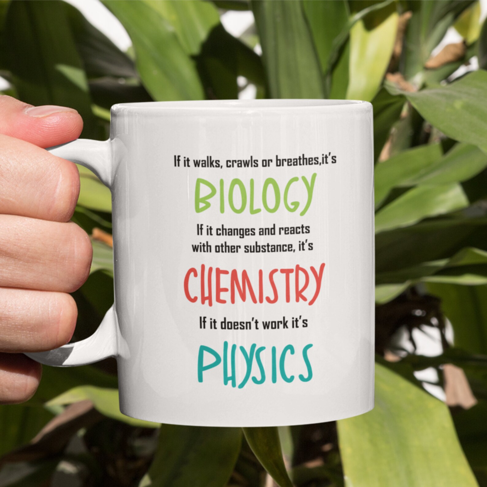 Funny Sciences Mug 11oz White Ceramic Coffee / Tea Mug Gift - Etsy