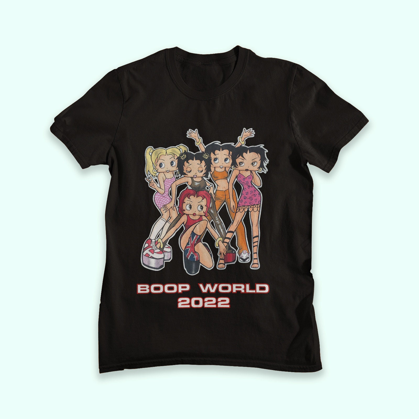 Betty Boop Spice Girls Boop World Spice World Parody 2022 - Etsy