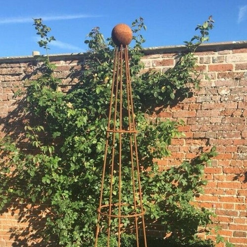 Obelisk Garden Structure Plant Support - Etsy UK