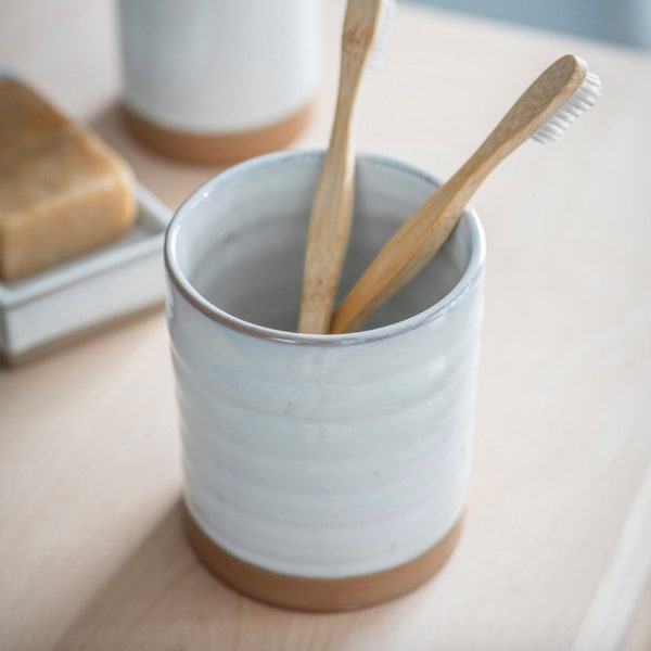 Ceramic Toothbrush Holder - Etsy