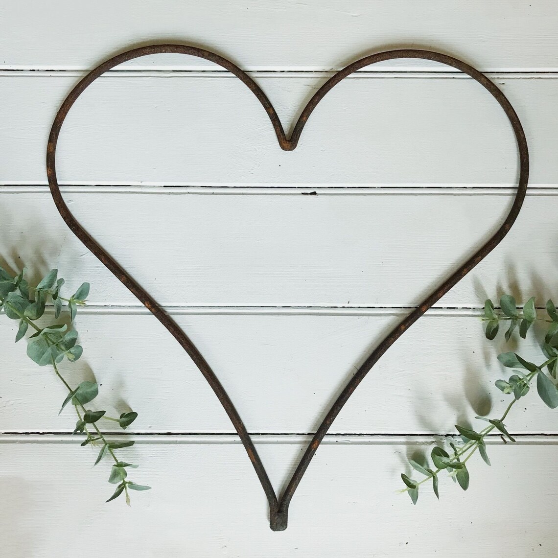 Rusty Metal Heart Rustic Hanging Outline Heart Garden - Etsy UK Rusty Metal Heart Rustic Hanging Outline Heart Garden - Etsy UK