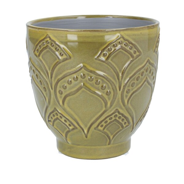 Chartreuse Planter - Etsy