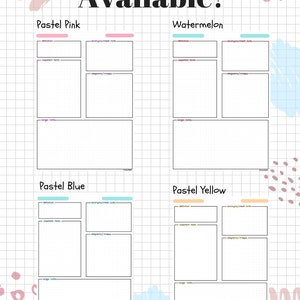 Digital Nursing Study Templates - Etsy