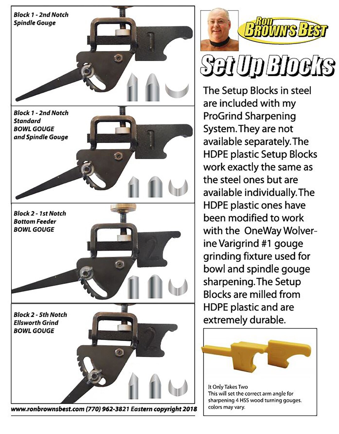 Gouge Setup Blocks for Sharpening Steel Wood Lathe Tools. - Etsy