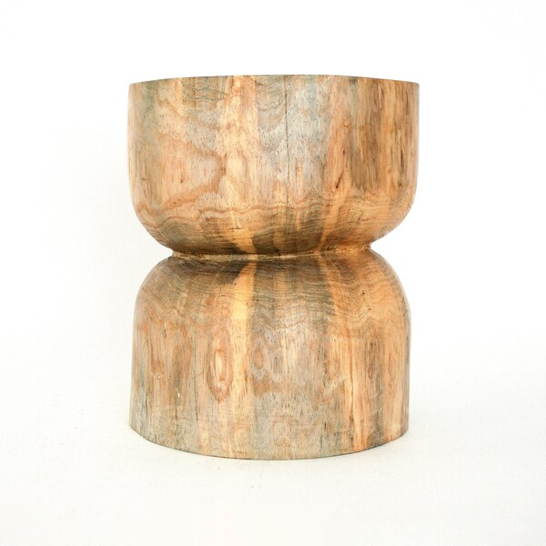 Carved Wood Stool - Etsy