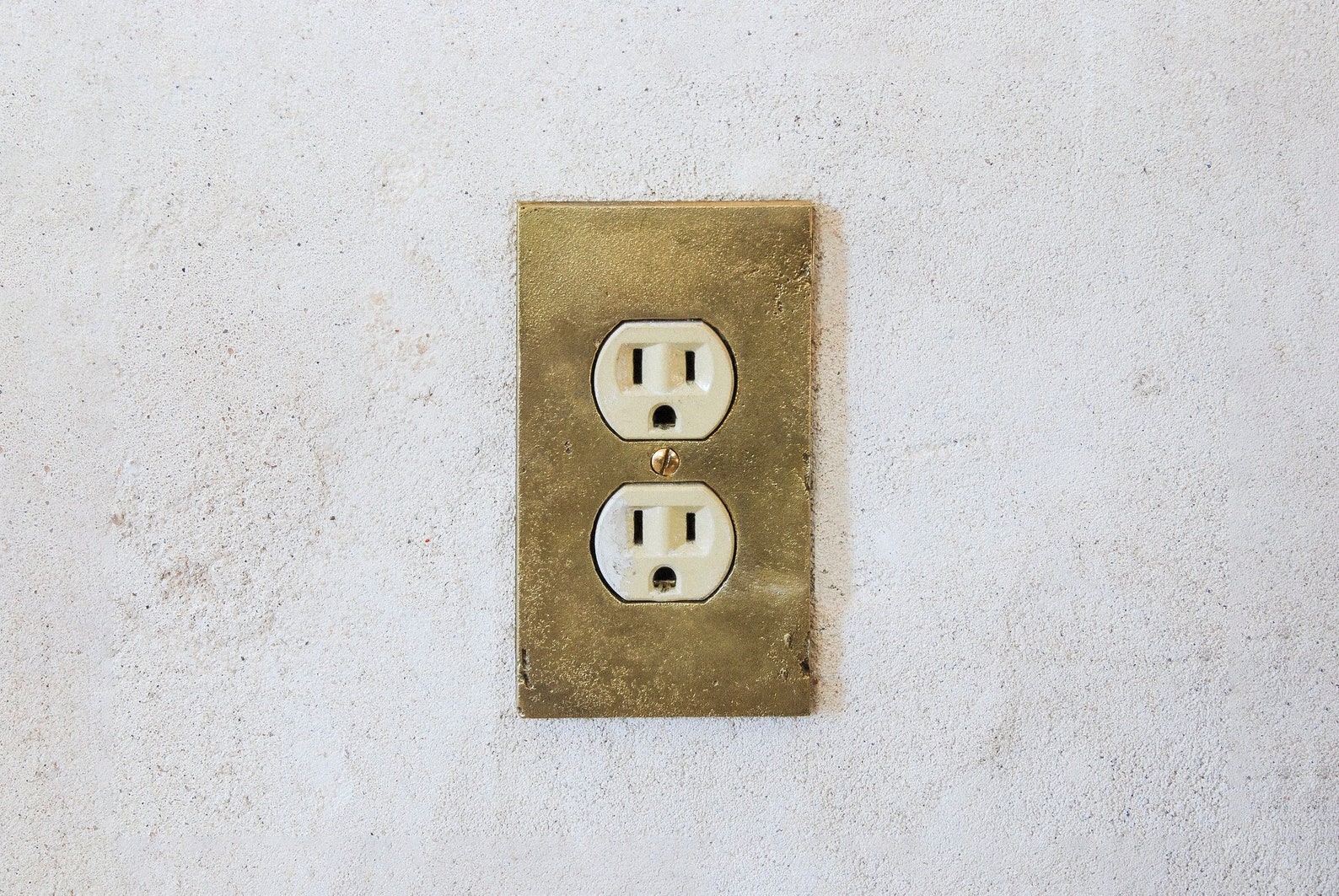 Brass Outlet Cover - Etsy