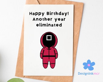 Funny Squid Birthday - Etsy