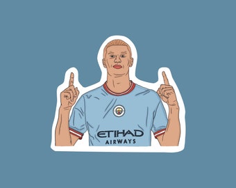 Earring Haaland Sticker - Etsy
