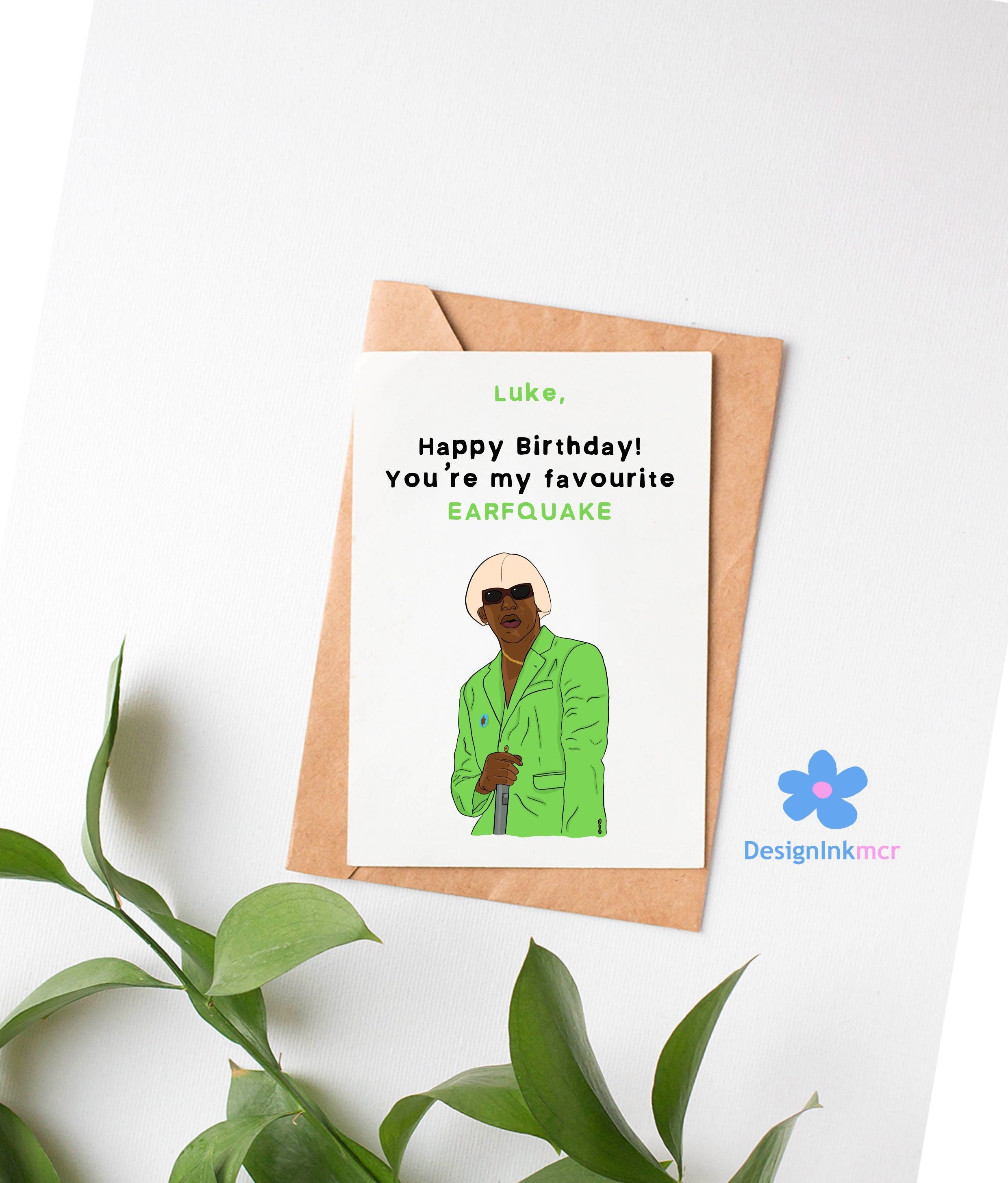 Personalised Tyler the Creator Happy Birthday Card Card for - Etsy