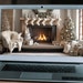 White Christmas Background for Zoom, Skype, MS Teams, Webex Holiday ...