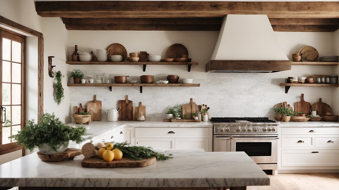 A Cozy Spring Farmhouse Zoom Background for Virtual Meetings, Boho ...