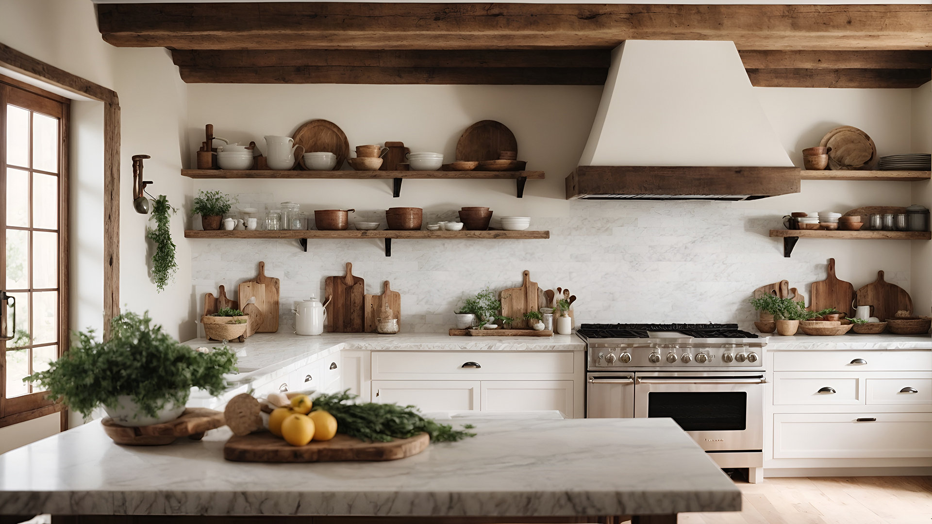 A Cozy Spring Farmhouse Zoom Background for Virtual Meetings, Boho ...