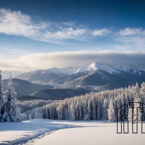 Virtual Winter Wonderland Background for Zoom, MS Teams, Webex, and ...