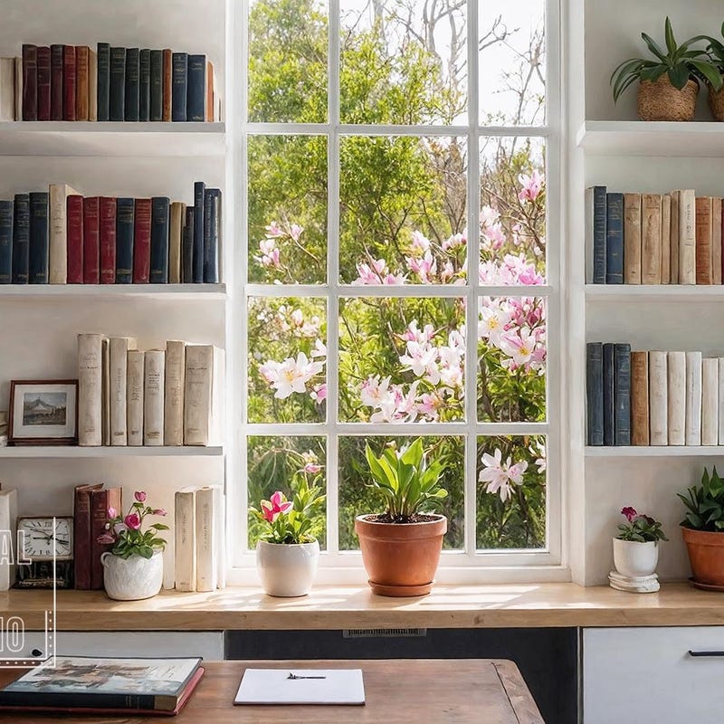 Spring Window Teams Background - Etsy