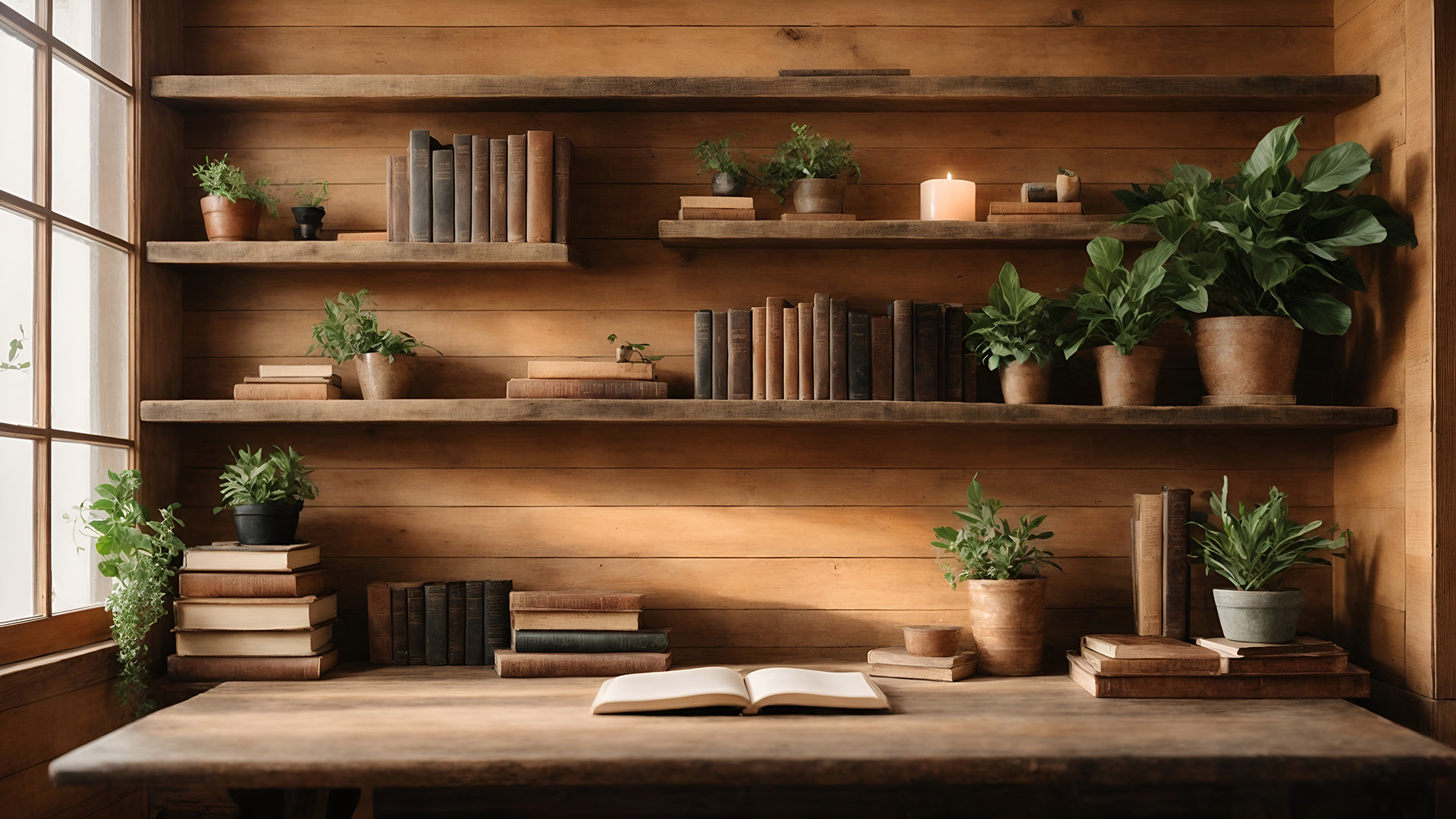 Shelving Background for Zoom Meetings, Virtual Bookshelf Background for ...