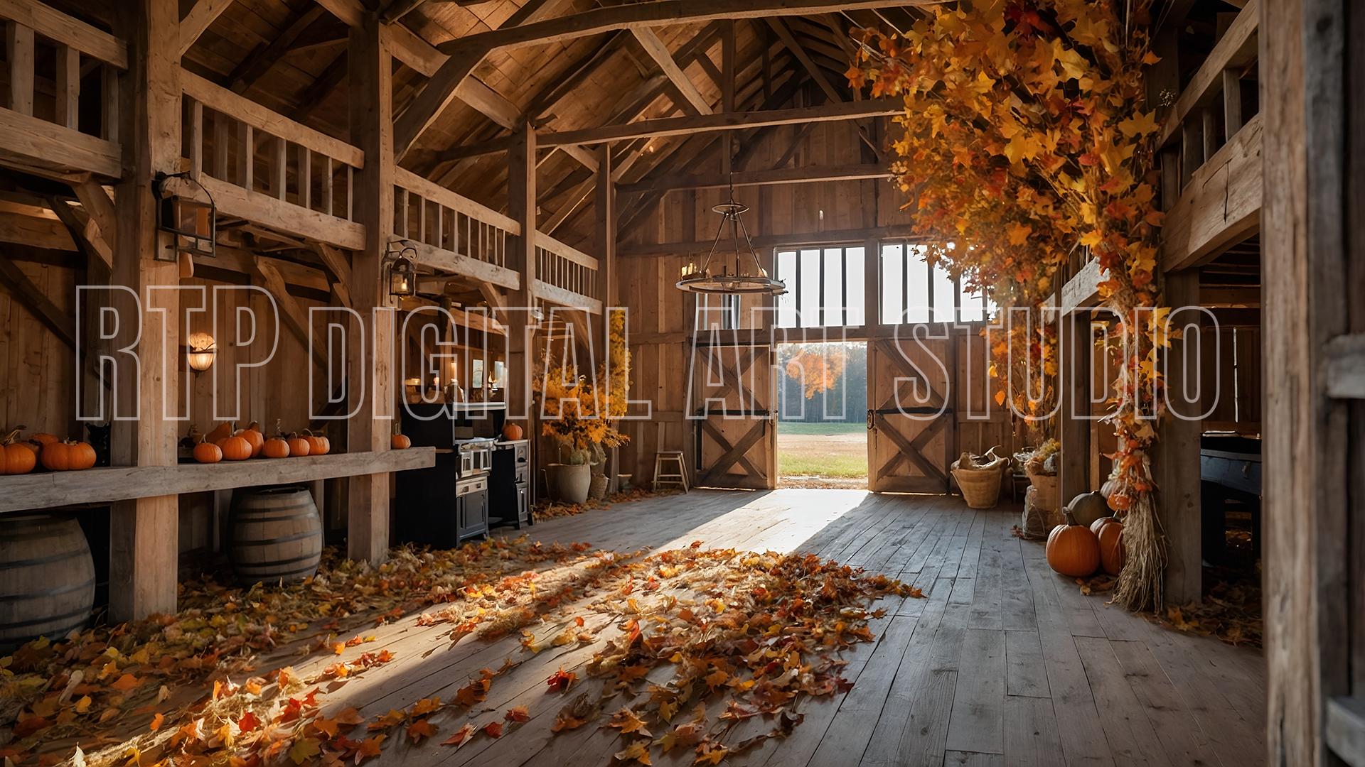 Cozy Autumn Background for Zoom Meetings, Fall Virtual Zoom Background ...