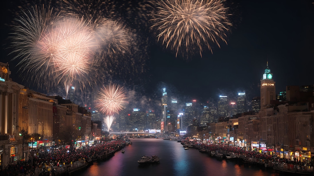 Virtual New Years Eve Background for Zoom Meetings Virtual - Etsy