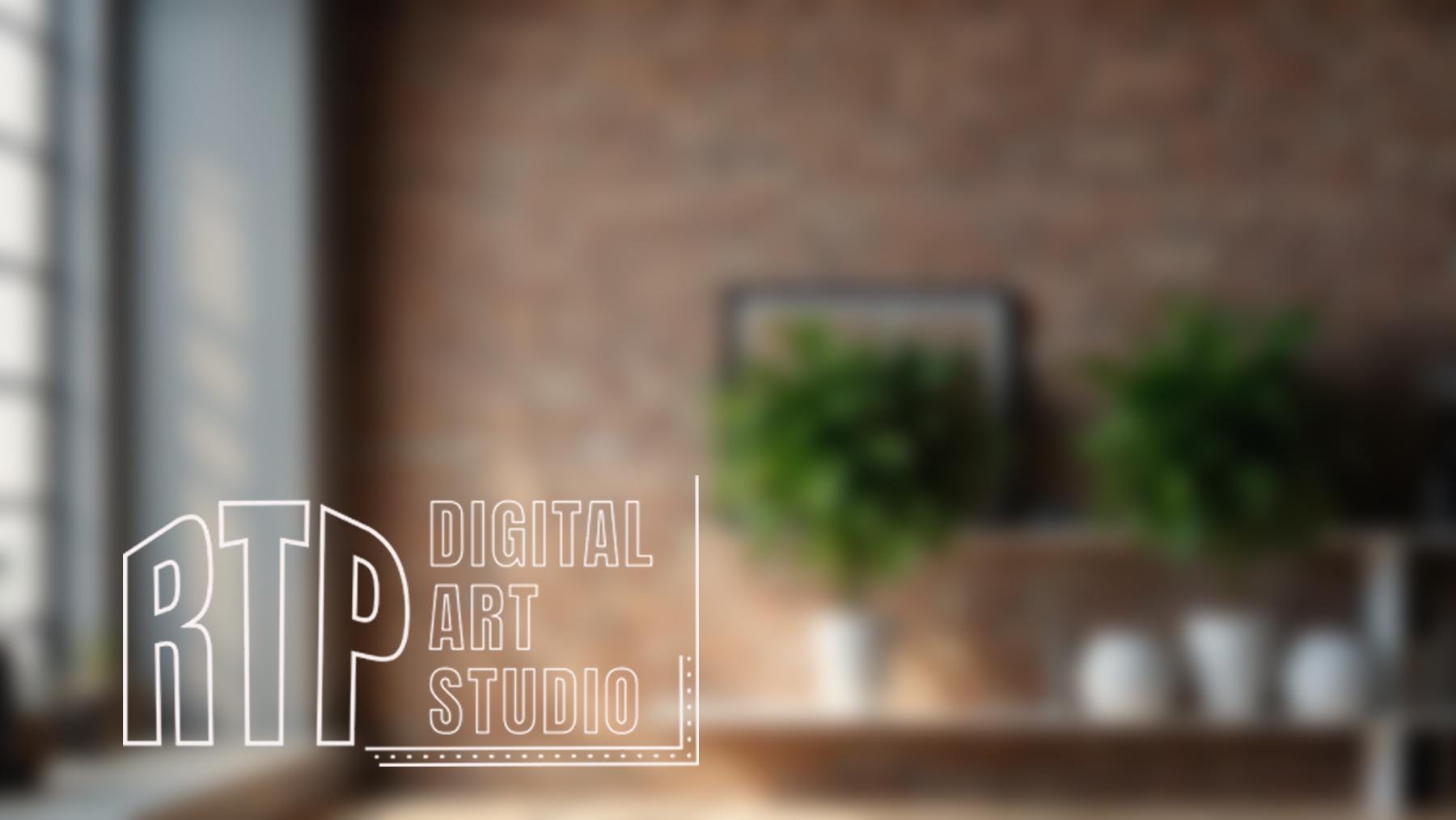 Minimalist Brick Wall Virtual Background for Zoom, MS Teams Meetings ...