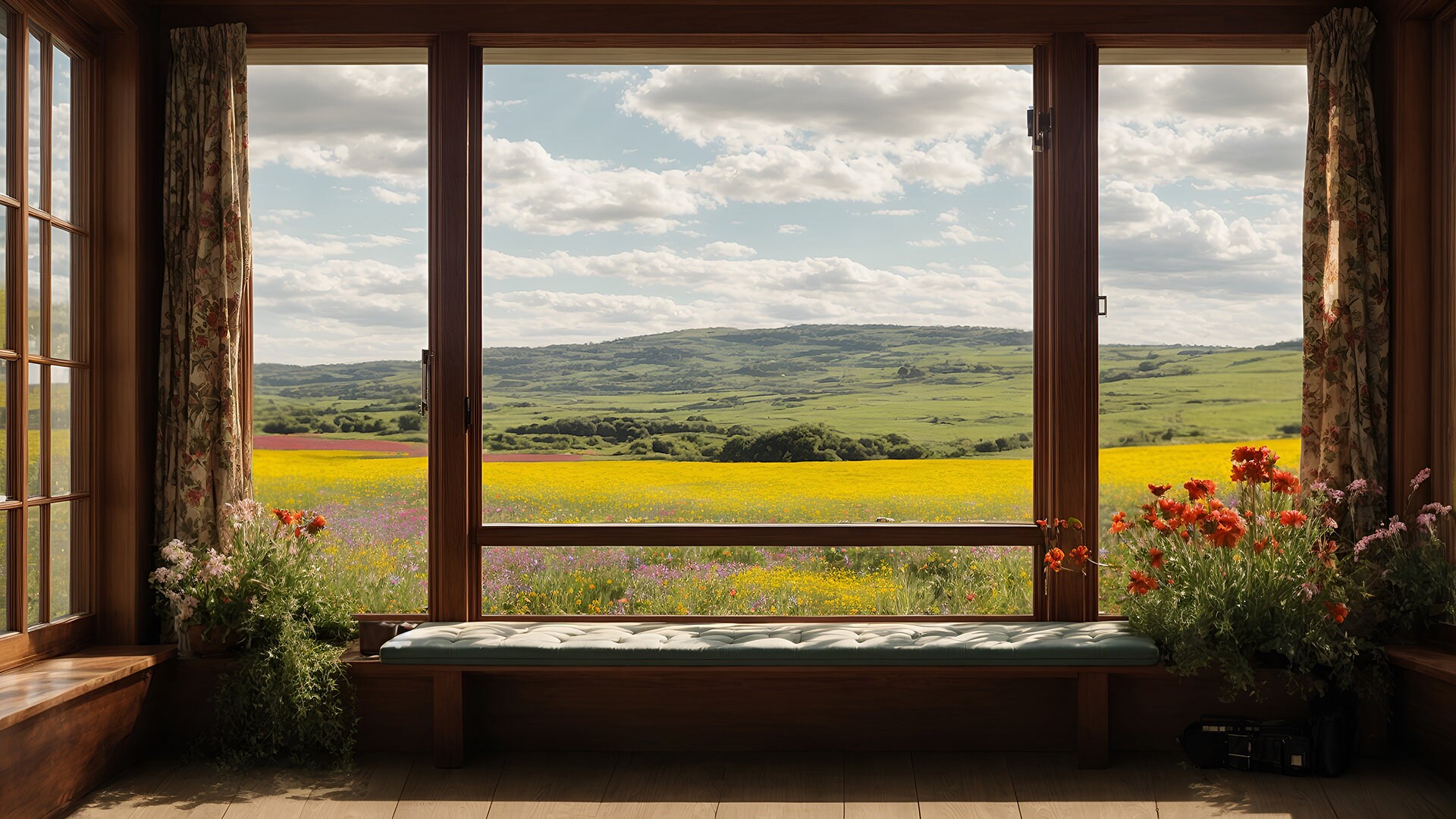 Virtual Zoom Background , MS Teams, Webex, Skype Meetings, Spring ...