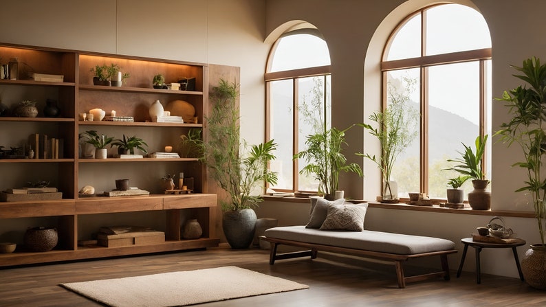 Bundle of Zen Calming Backgrounds for Zoom and MS Teams Meetings ...