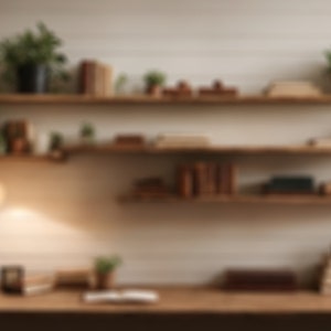 Virtual Background Bookshelf Zoom Meetings, Normal and Blurred Version Included, Online Meetings ...