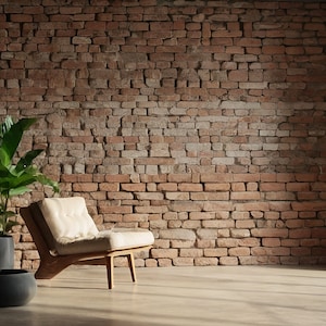 Minimalist Brick Wall Virtual Background for Zoom, MS Teams Meetings ...