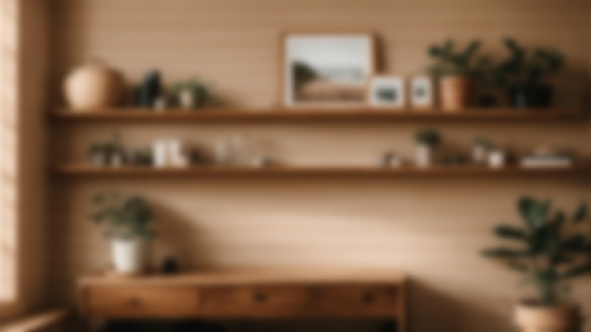 Bundle of Five Blurred Bookshelf Backgrounds for Zoom Meetings, Blurred ...