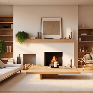 Neutral Background for Zoom and MS Teams Meetings, Modern Office ...