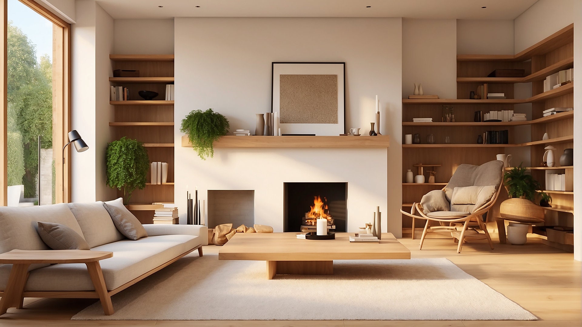 Neutral Background for Zoom and MS Teams Meetings, Modern Office ...