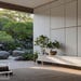 Zen Calming Background for Zoom and MS Teams Meetings, Modern Office ...