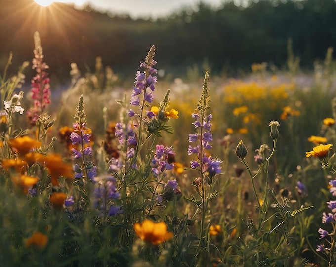 Backyard Flower Garden Zoom Background, Natural Virtual Spring Home ...
