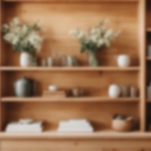 Spring Bookshelf Background for Zoom Meetings Blurred and Normal ...