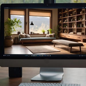 Bundle of Zen Calming Backgrounds for Zoom and MS Teams Meetings ...