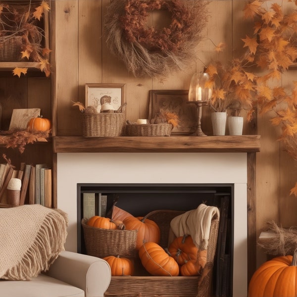 Fall Zoom Background - Etsy
