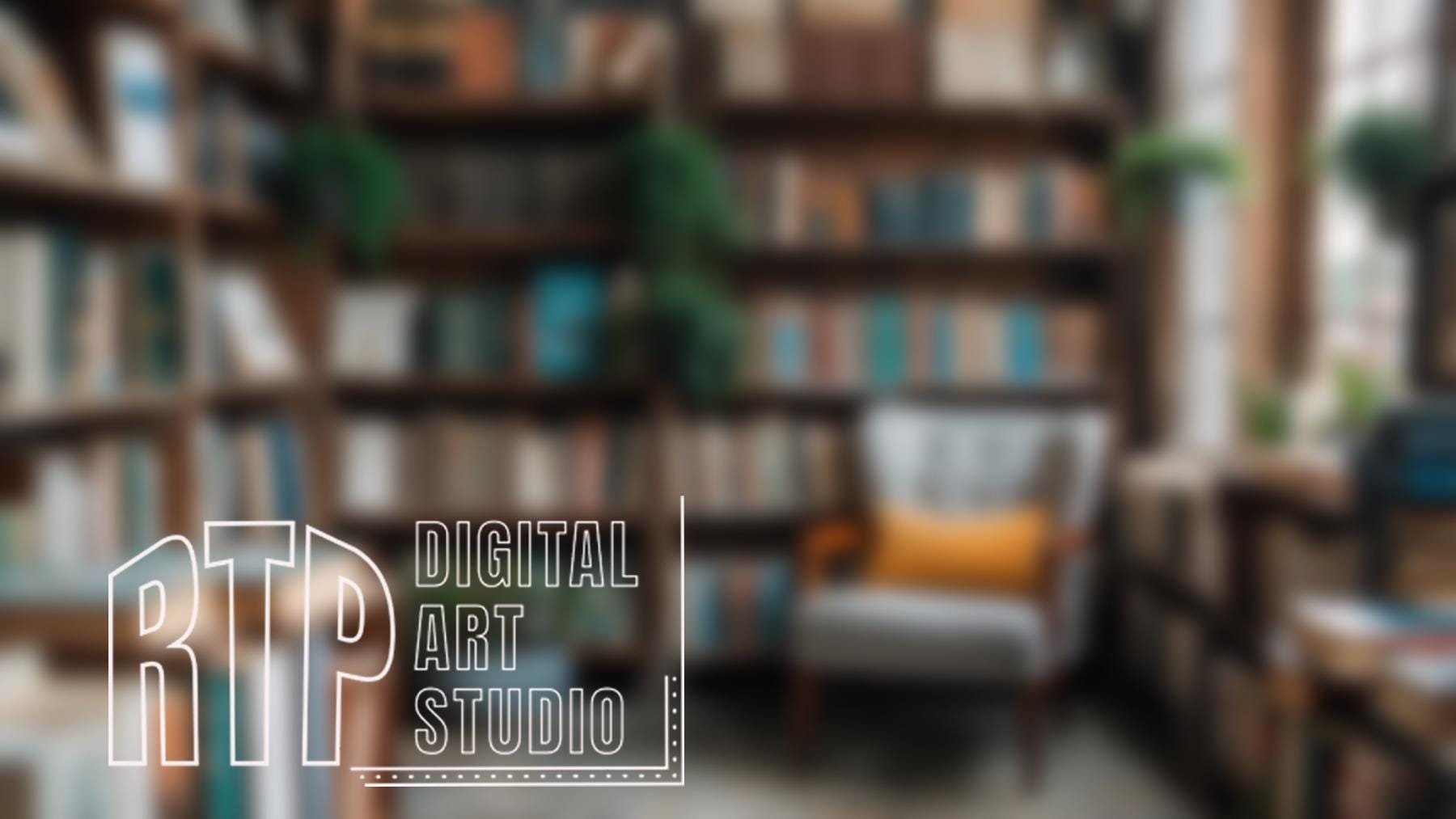 Library Zoom Background, Virtual Bookshelf Teams Backdrop, Virtual ...