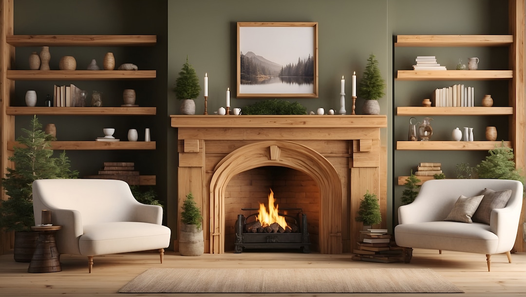 Winter Virtual Background for Zoom Meetings, Virtual Home Office ...