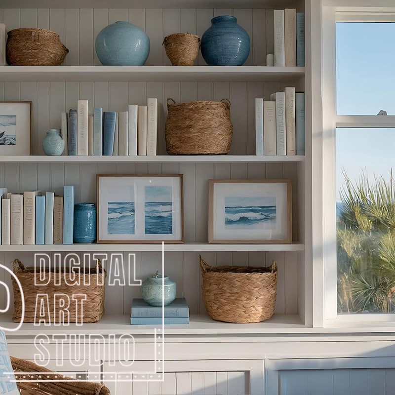 Coastal Wood Art Work - Etsy