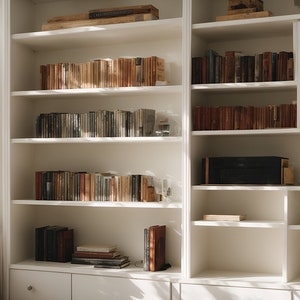 White Shelving Background for Zoom Meetings, Virtual Teams Meeting ...