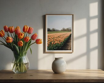 Spring Wildflower Farmhouse Zoom Background for Virtual Meetings, Boho ...