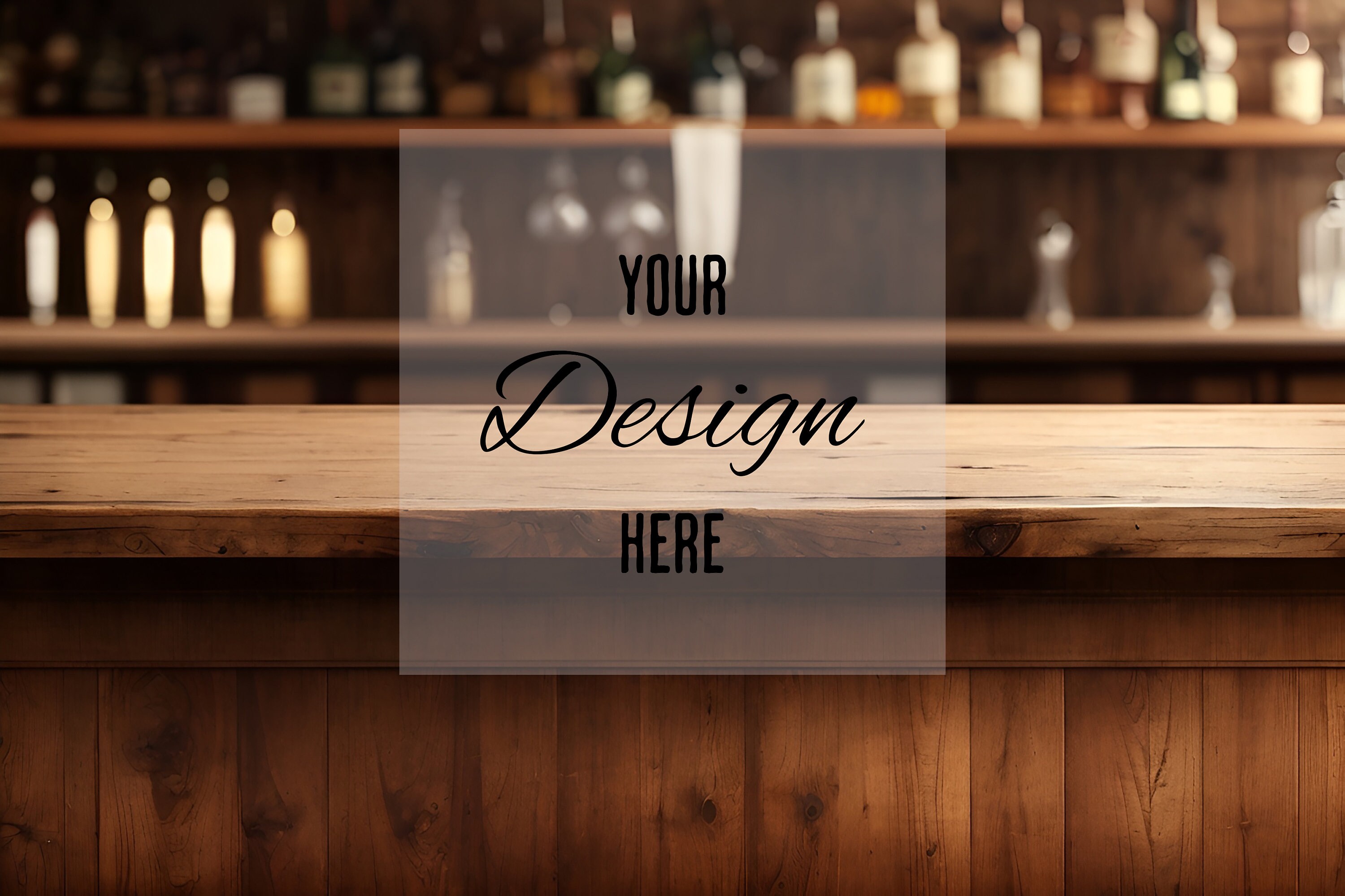 Wood Bar Background