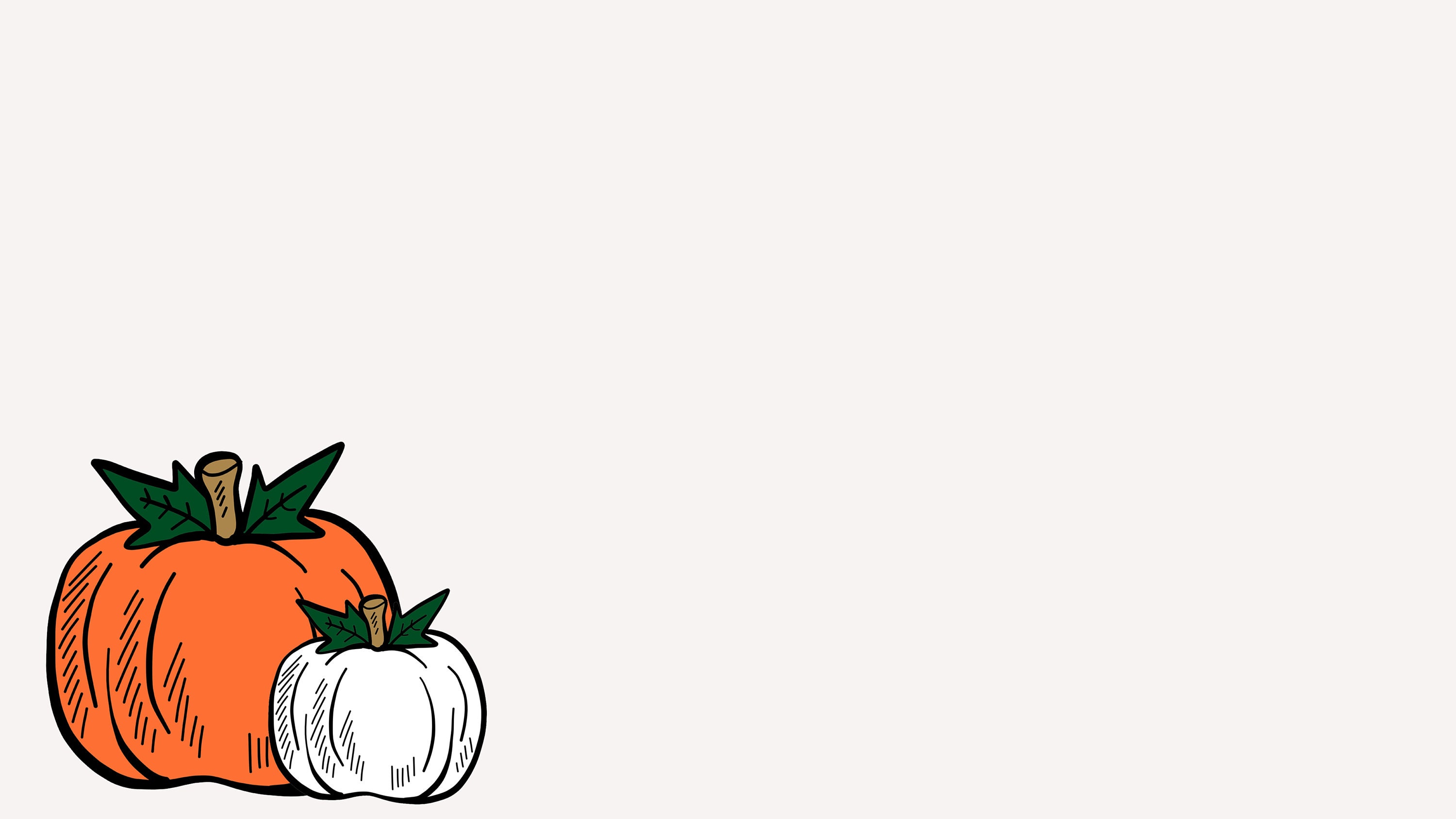 Fall Pumpkin Desktop Background