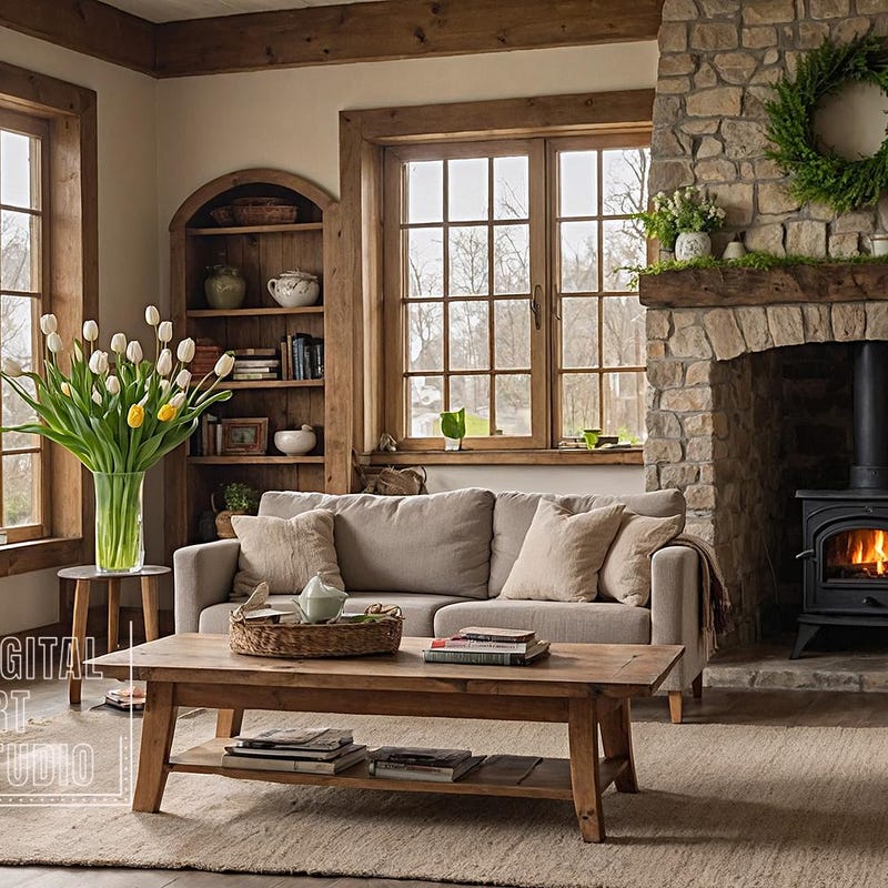 Rustic Decor Living Room - Etsy