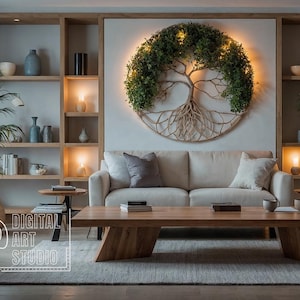 Zen Calming Background for Zoom and MS Teams Meetings, Modern Office ...