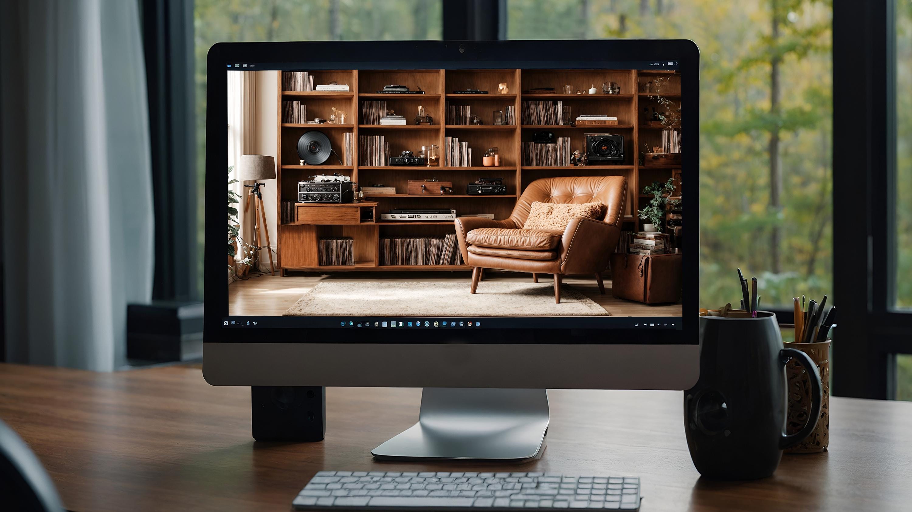Virtual Background for Zoom Meetings, Record Library Background for ...
