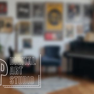 Virtual Background for Zoom Meetings, Rock N Roll Studio Background for ...