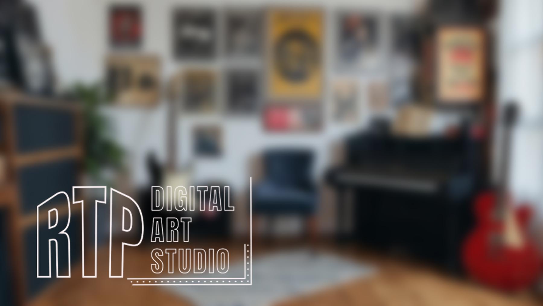Virtual Background for Zoom Meetings, Rock N Roll Studio Background for ...