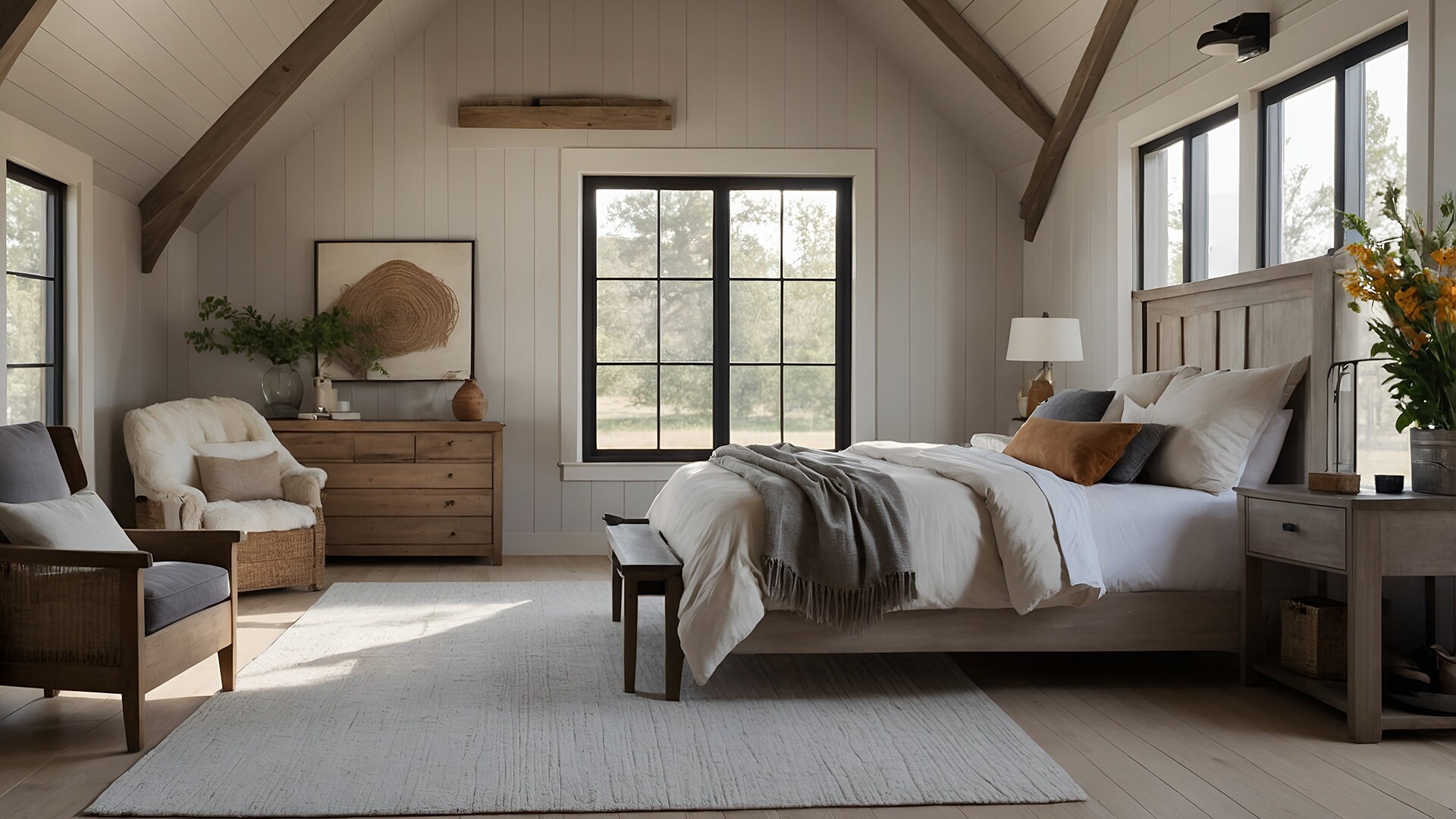 Bundle of Three Spring Farmhouse Zoom Backgrounds, Virtual Meetings ...