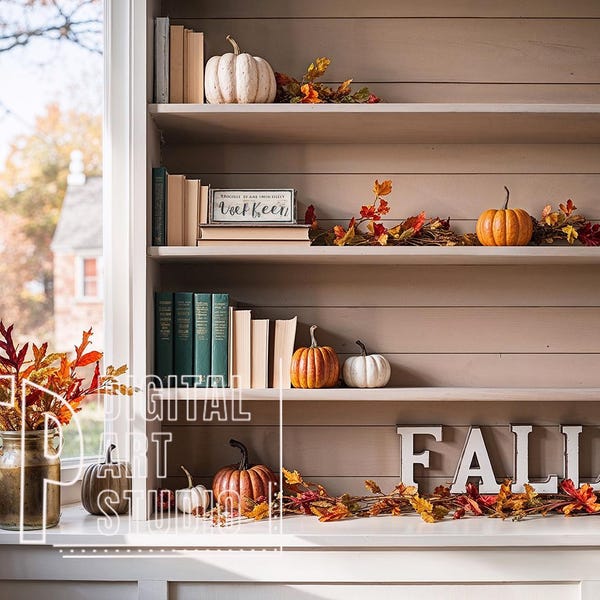 Fall Office Background - Etsy