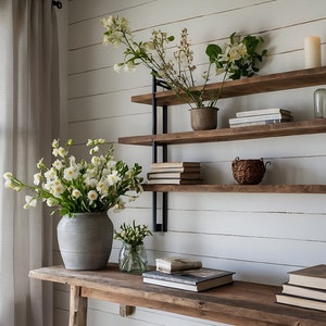 Spring Wildflower Farmhouse Zoom Background for Virtual Meetings, Boho ...