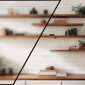 Virtual Background Bookshelf Zoom Meetings, Normal and Blurred Version Included, Online Meetings ...